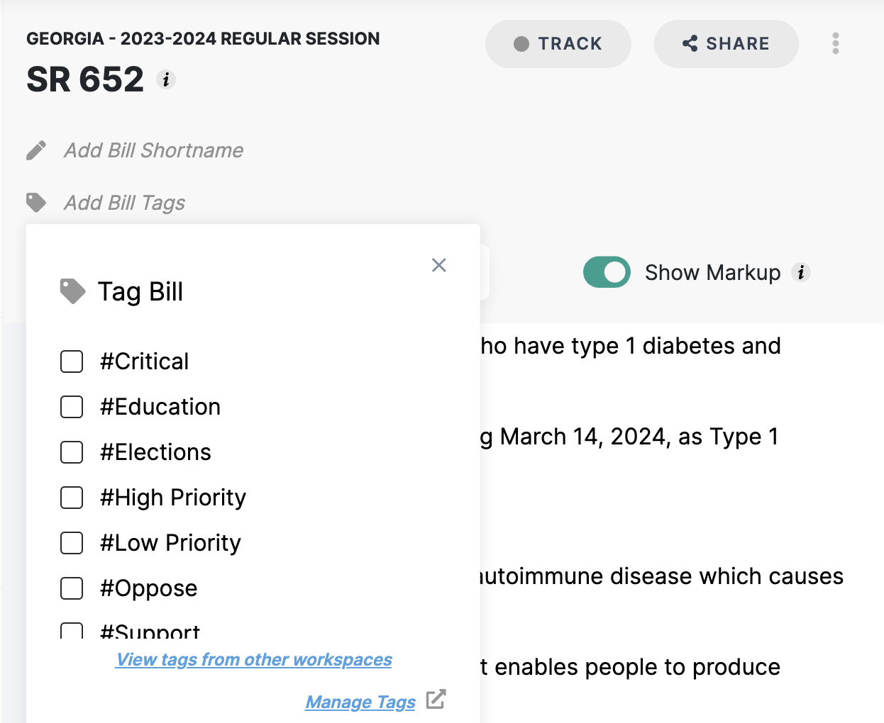How to create & manage tags